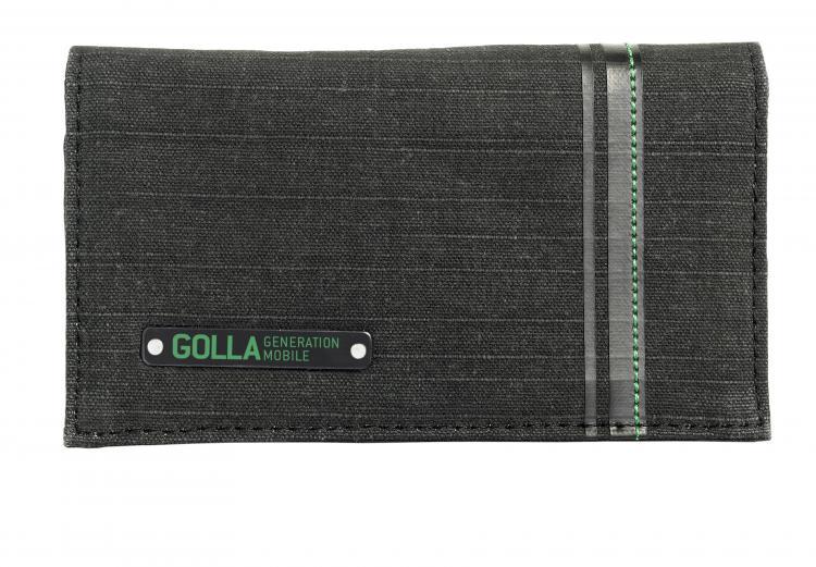 Golla Phone Wallet G927, LANE, Black, vaakamalli - Digipiste.fi